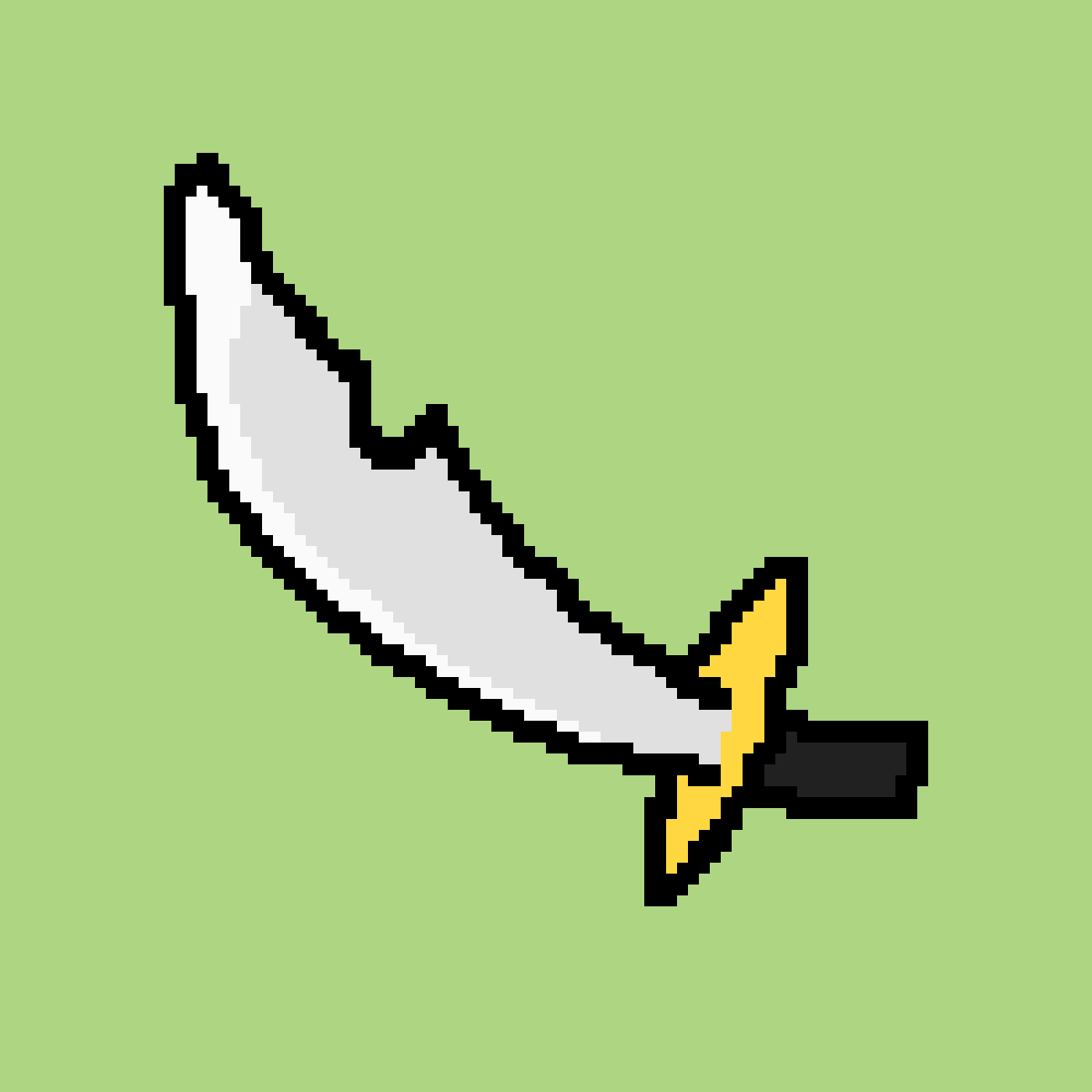 Pixilart - Pirate s cutlass by GIF