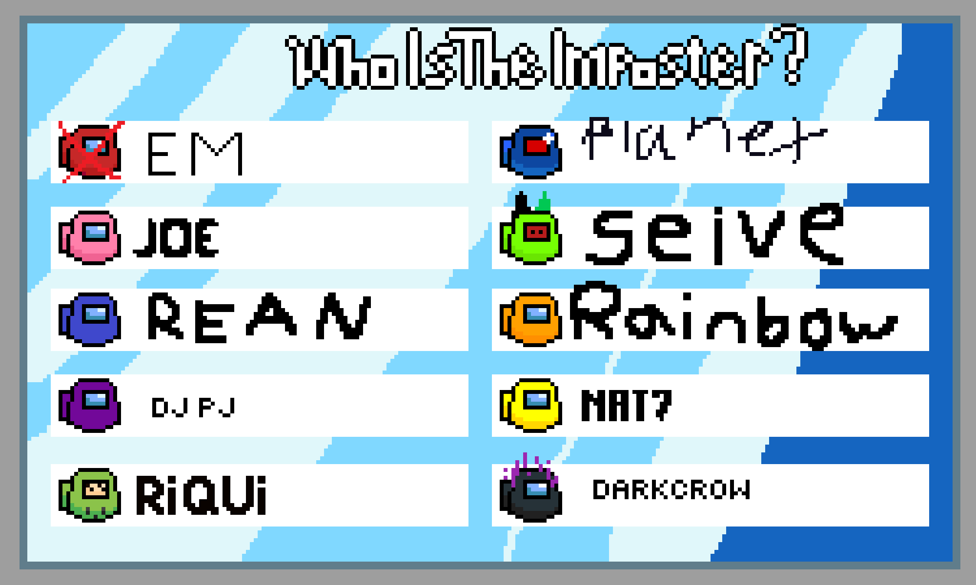 Pixilart - Sus by Jaime240