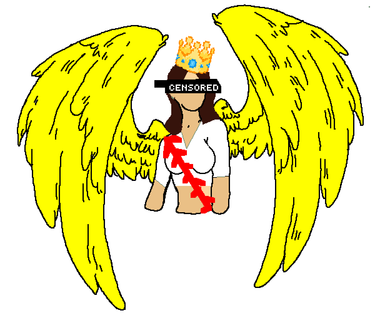 Pixilart - angel vs devil *me* by love-bug