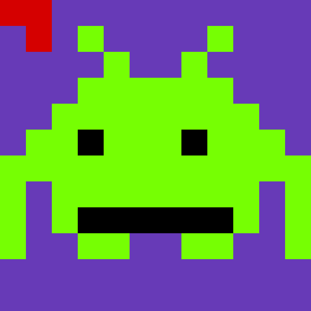 Pixilart - Computer Virus 12x12 by RayRuby