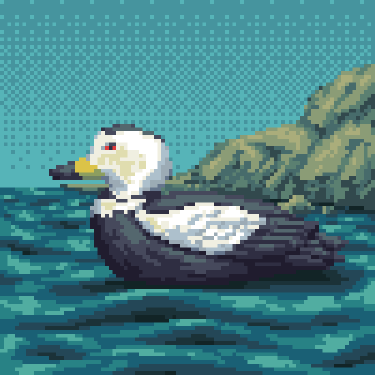 Pixilart - Labrador Duck by UltraLuther