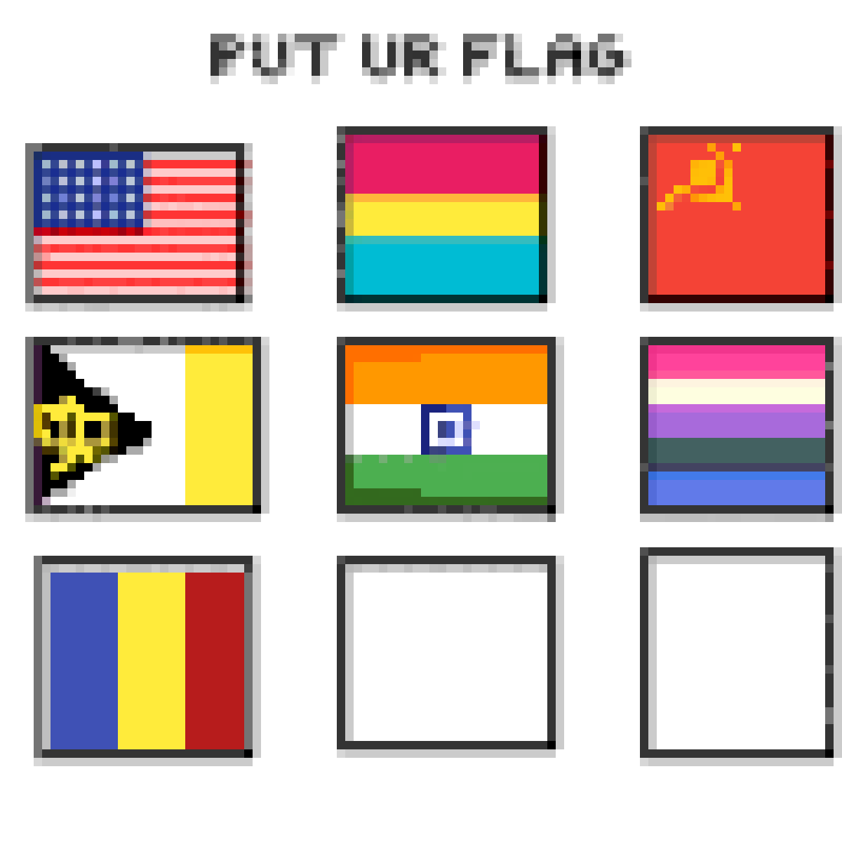 Pixilart - Put ur flag by NITRIME