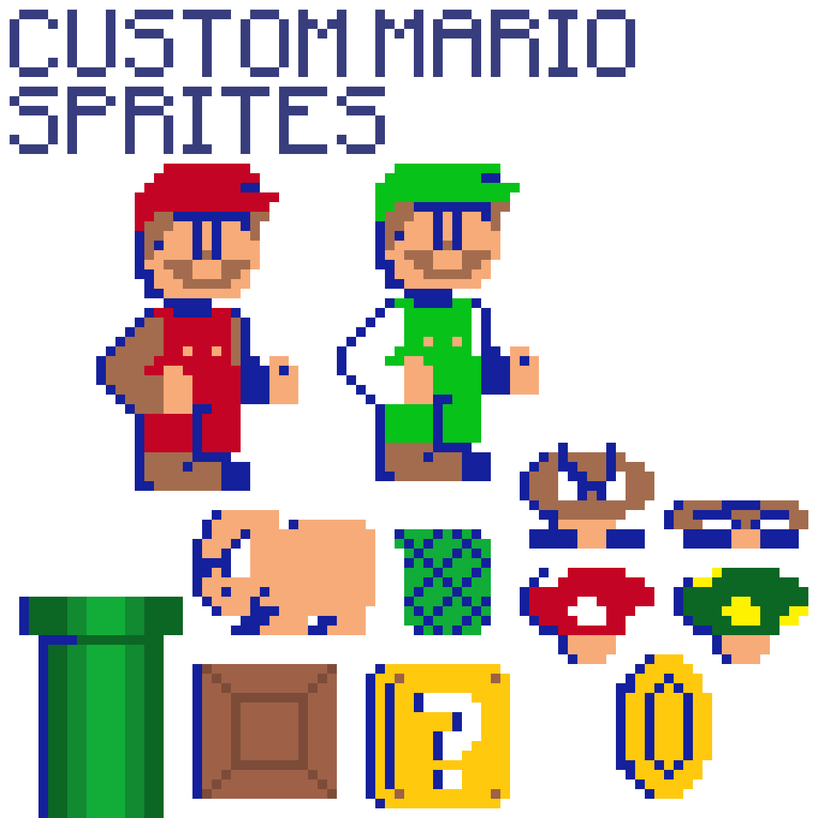 Pixilart - Custom Mario Sprites by Official-TSOMA