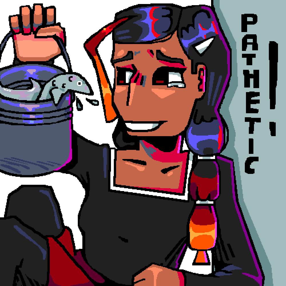 Pixilart - Pathetic. by Birds-cant-draw