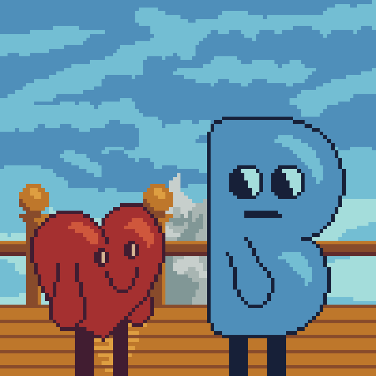 Pixilart - uu and gg balcony view by forsakenchook