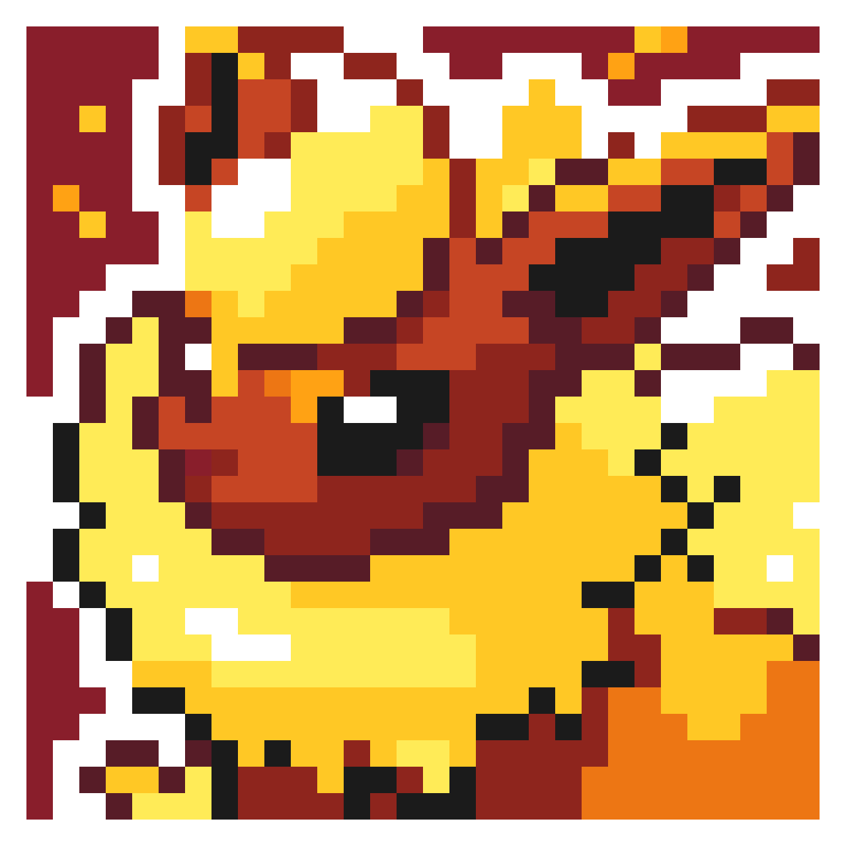 Pixilart - Flareon by LegoGod
