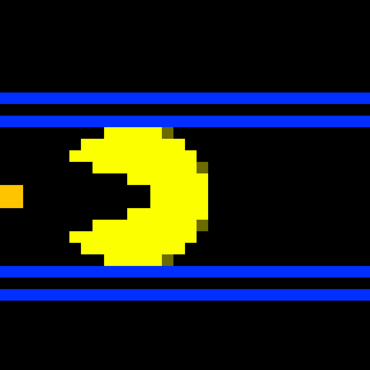 Pixilart - pacman game gear sprites by bombermanfan