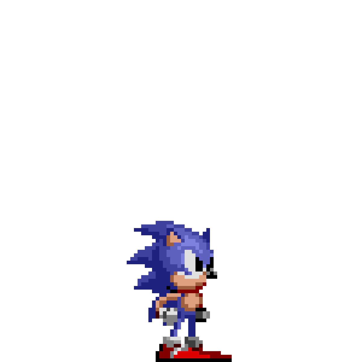 Pixilart - Sonic by Bfdi-ep-maker