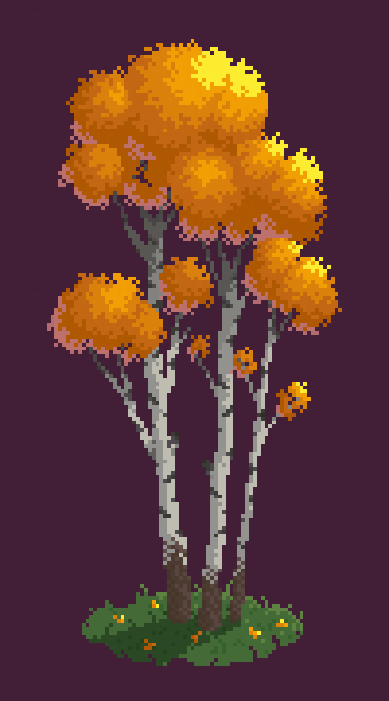 Pixilart - Birch tree :) by nathzinha