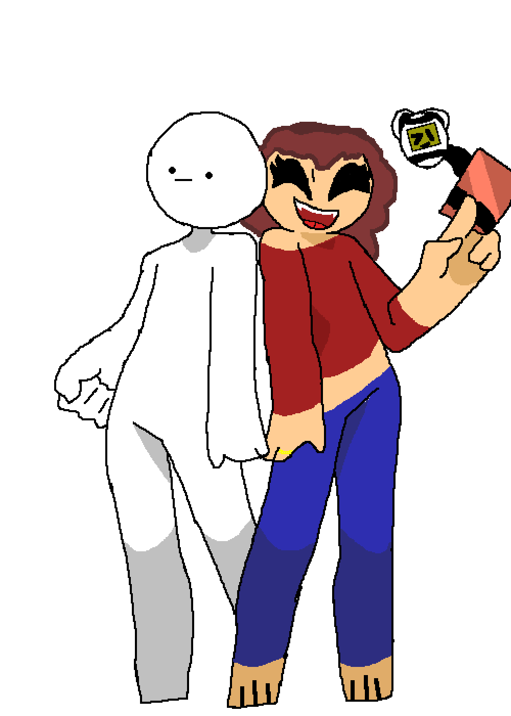 Pixilart - Collab Add your oc or not your oc but from a game.... by PAL20