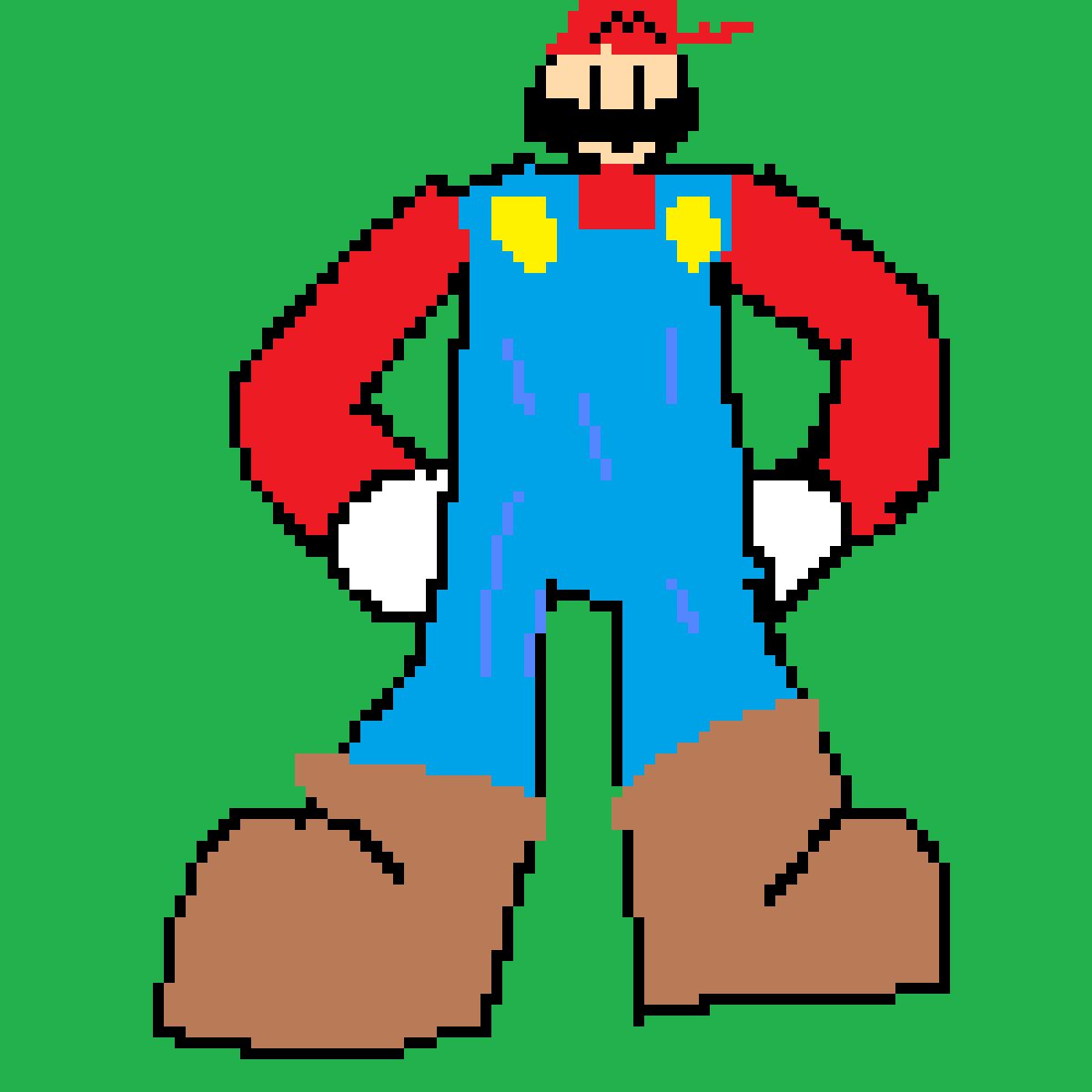Pixilart - Super Mario by Jurc-and-Tinc