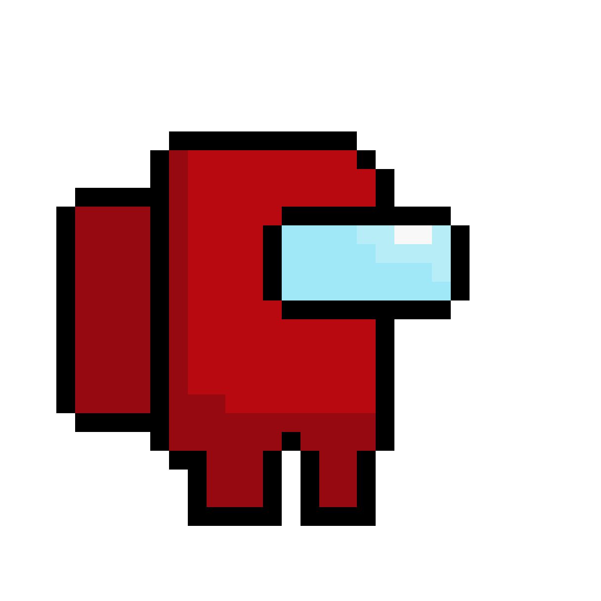 Pixilart - among us without mushroom by yukizin