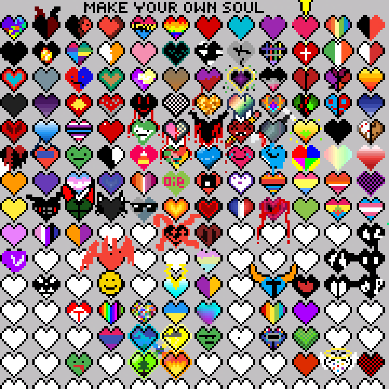 Pixilart - The 4 element souls by SoilderKirby