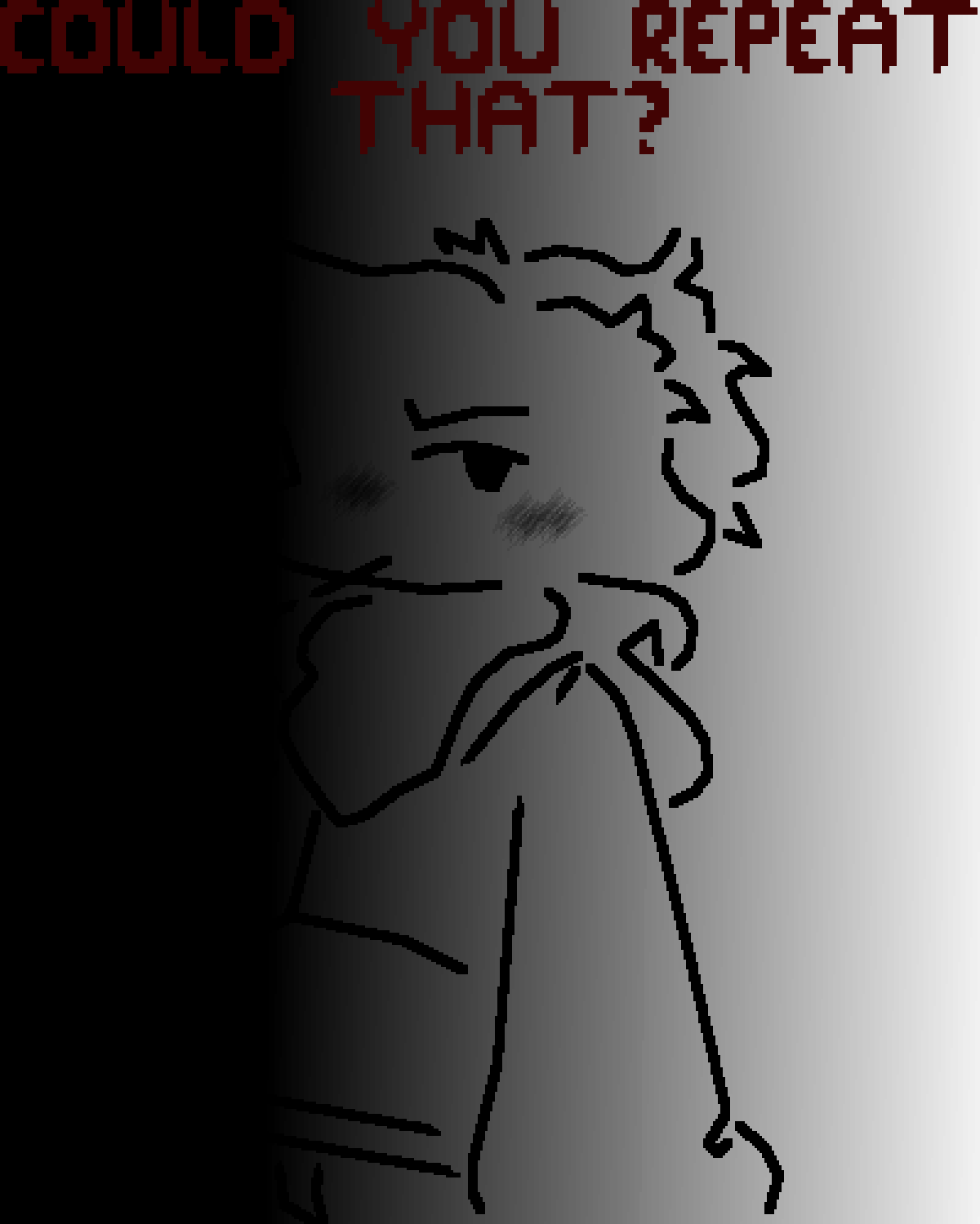 Pixilart - Could you repeat that? by Whitesong