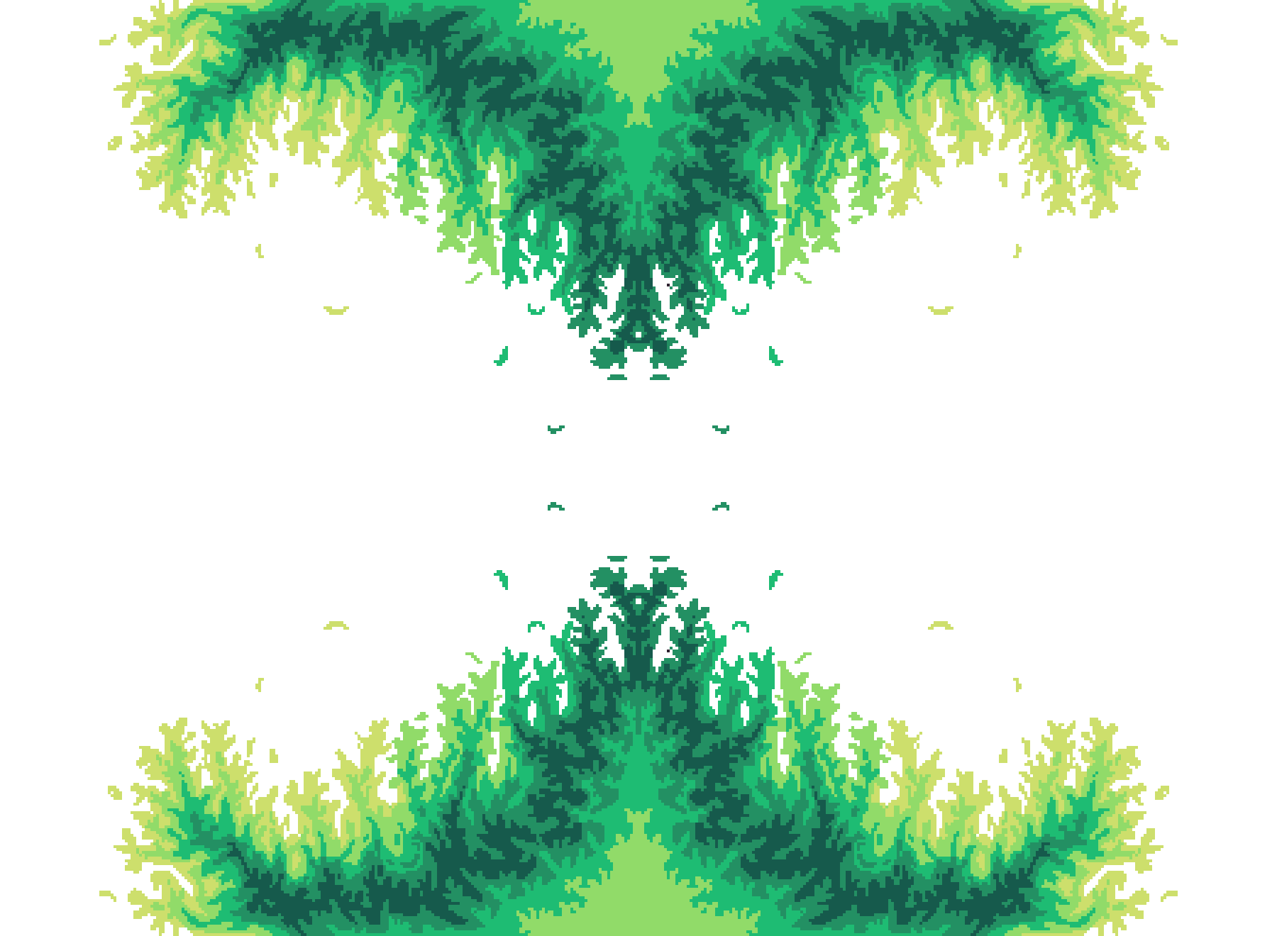 Pixilart - fancy bush sprites by Dragonfire34