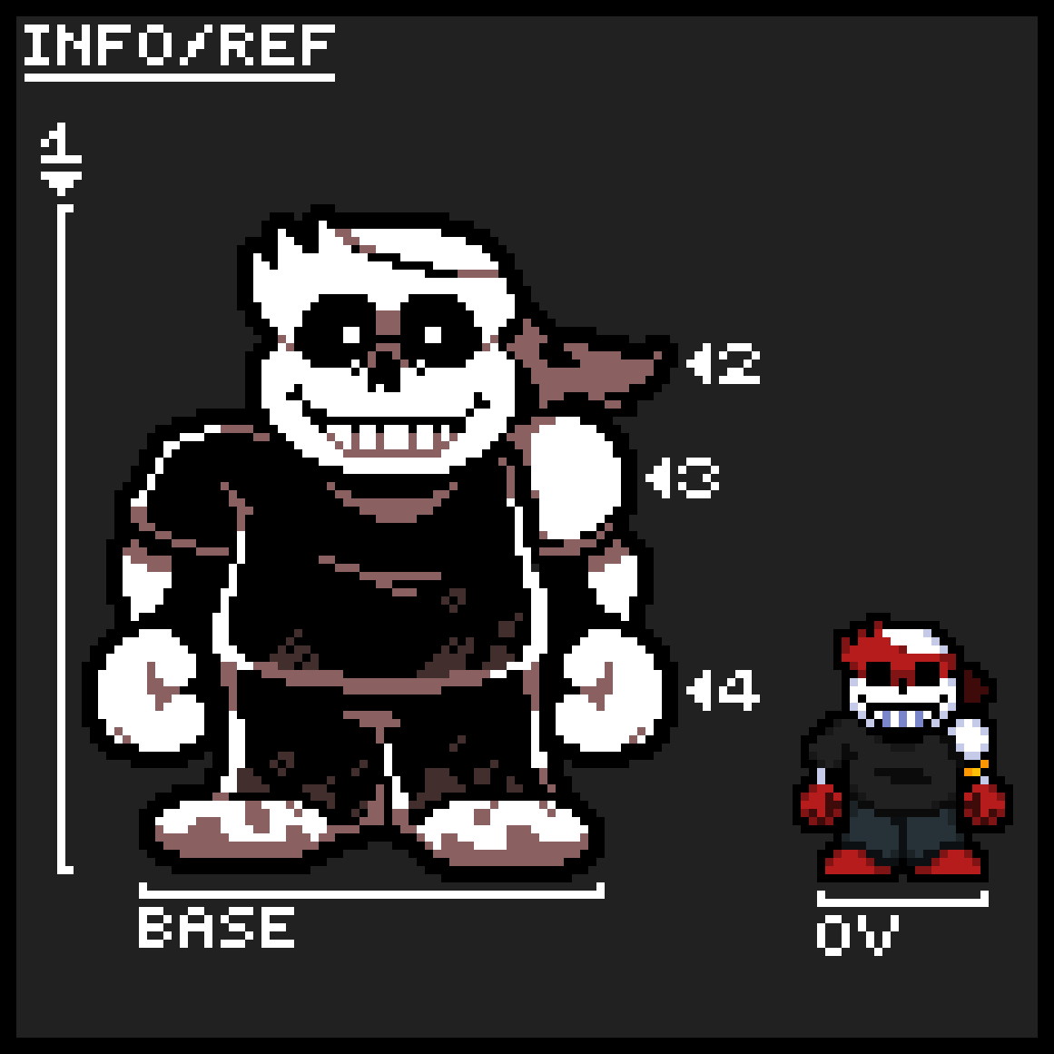 Pixilart - Dusttale: Hit N' Run /// Info/Ref by SpamD