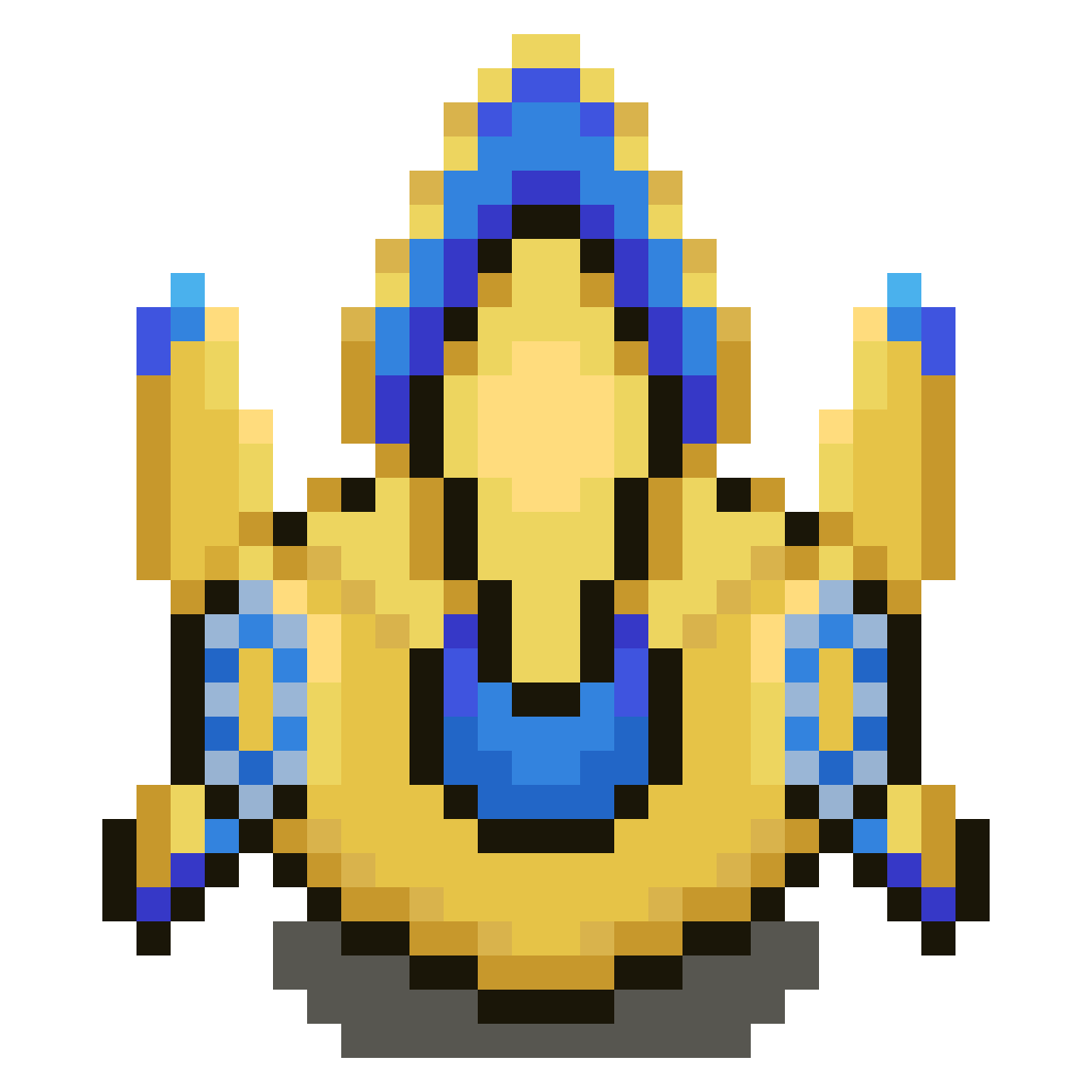 Pixilart - StarCraft Probe by Manoralin