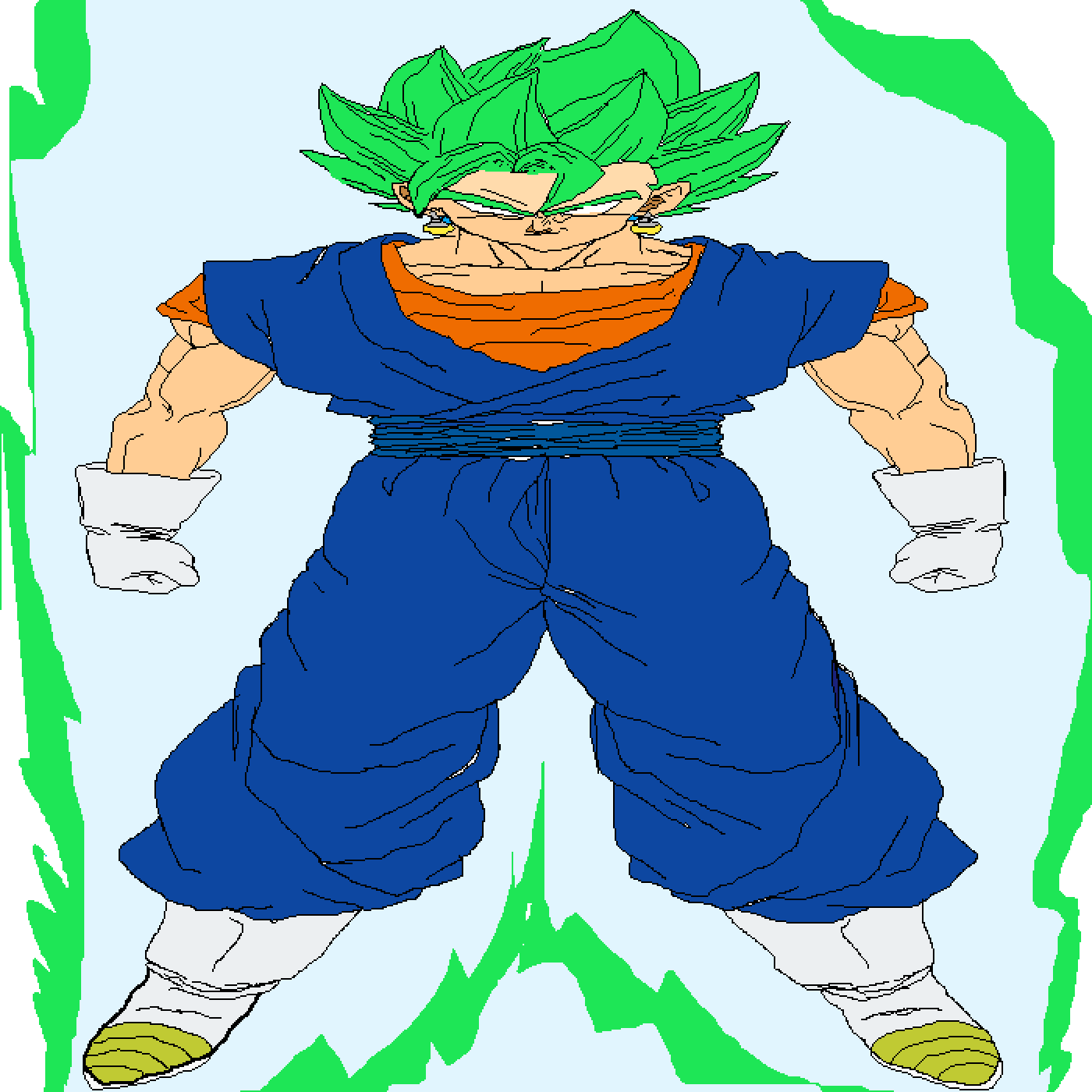 Pixilart - LSS Vegito by yourefatherless