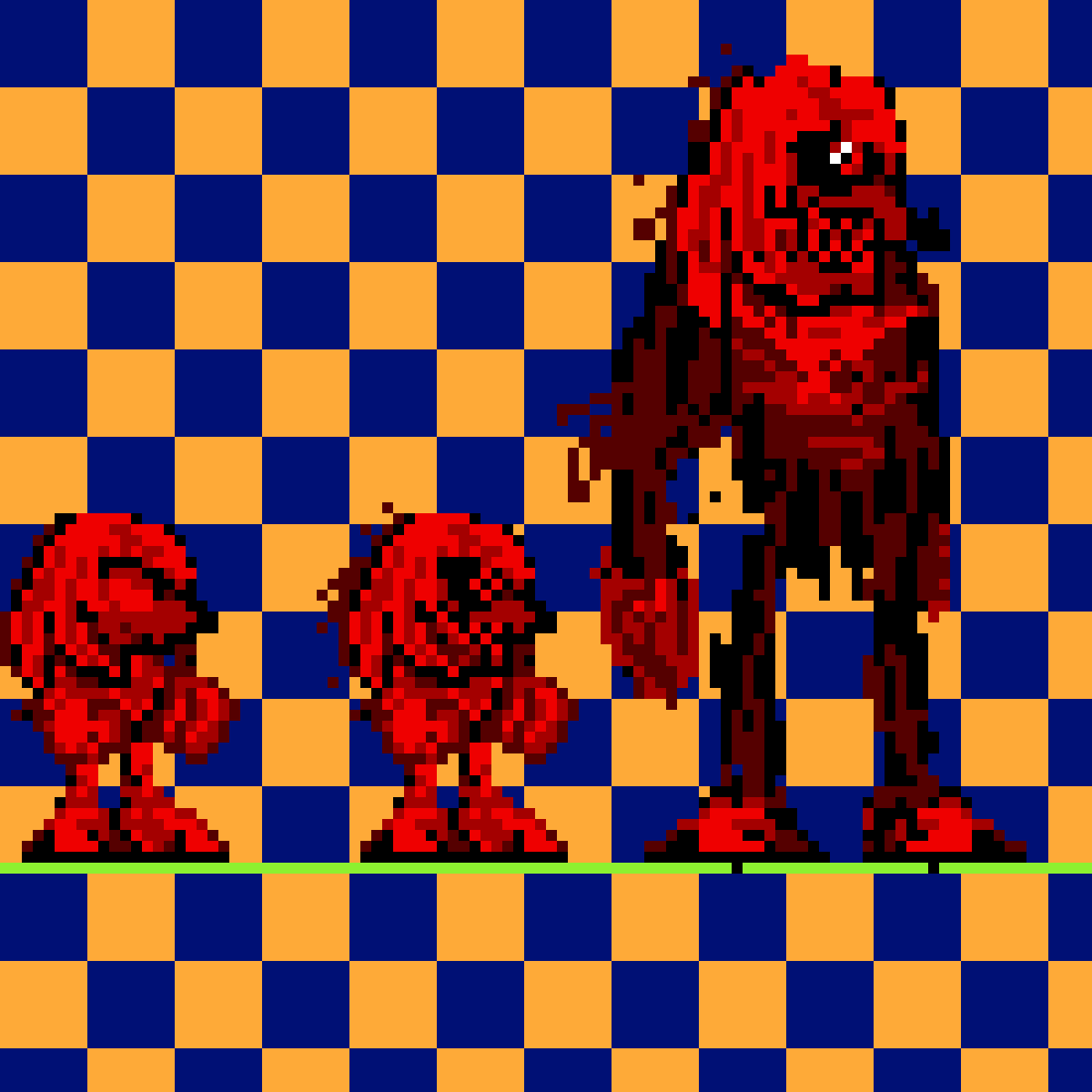 Pixilart - Mr virtual take WIP by Cosmogos