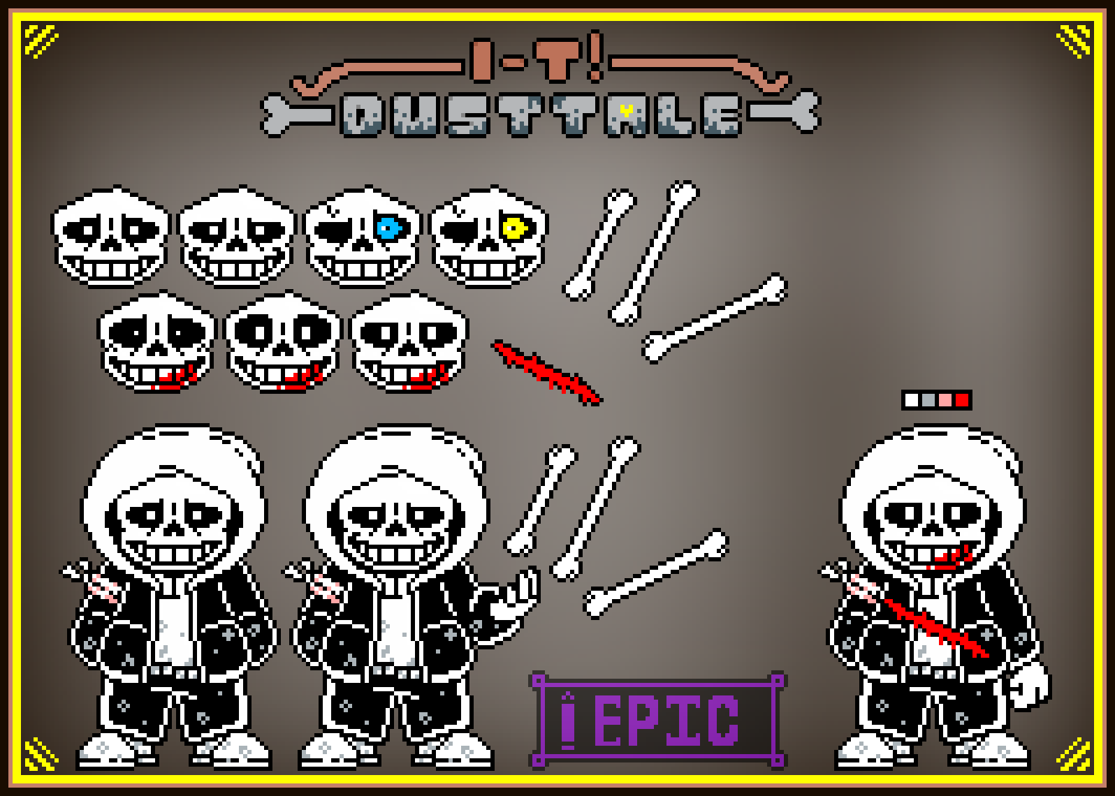 Pixilart - IT Dusttale by Epic-Artist