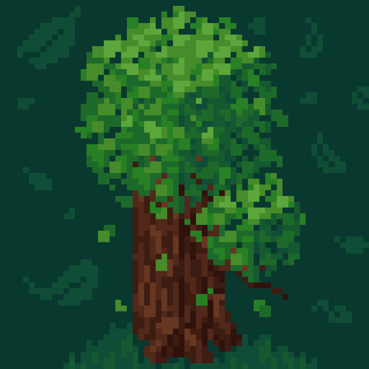 Pixilart - Isometric Tree by Polar34