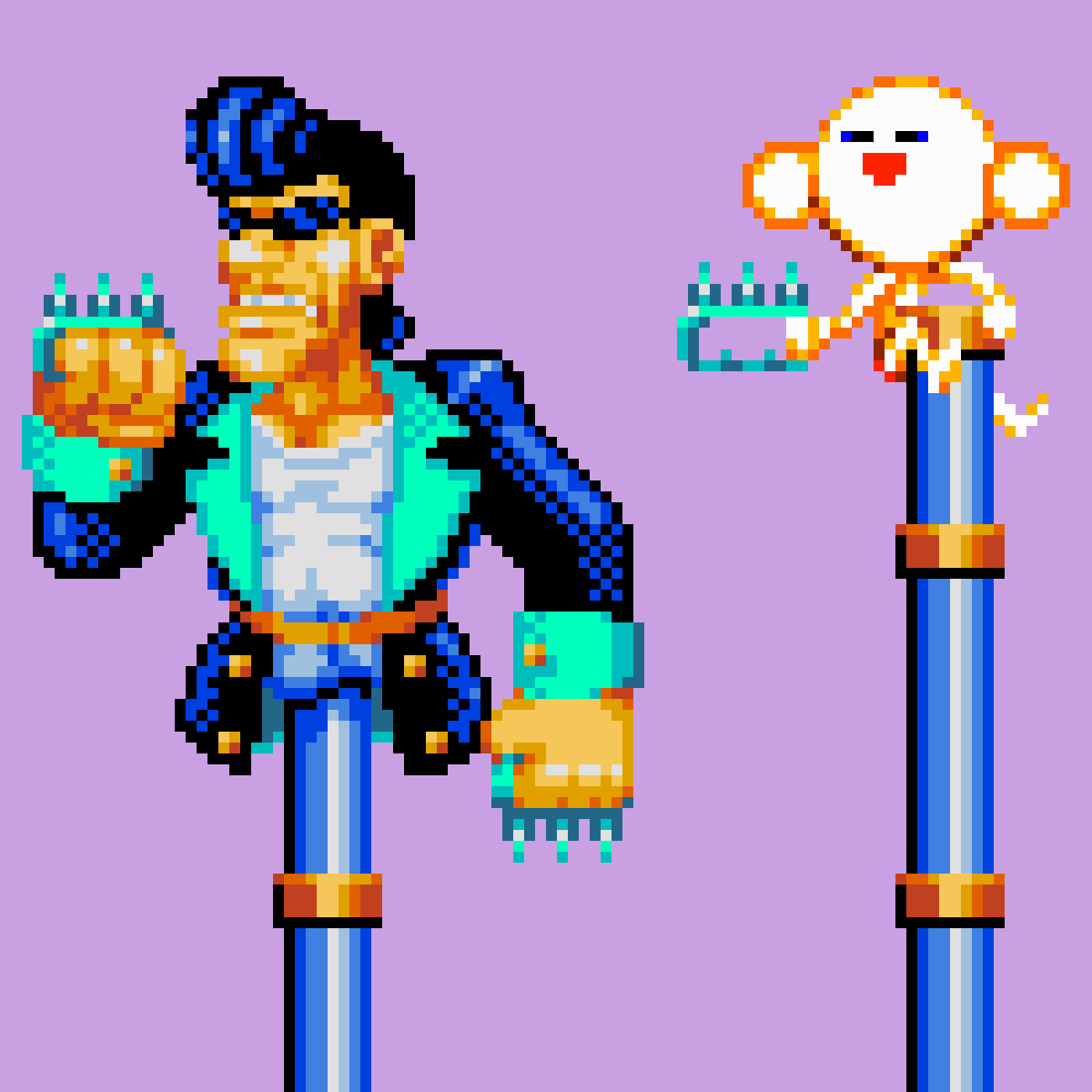 Pixilart - Slick enemy redo by Tuxedoedabyss03