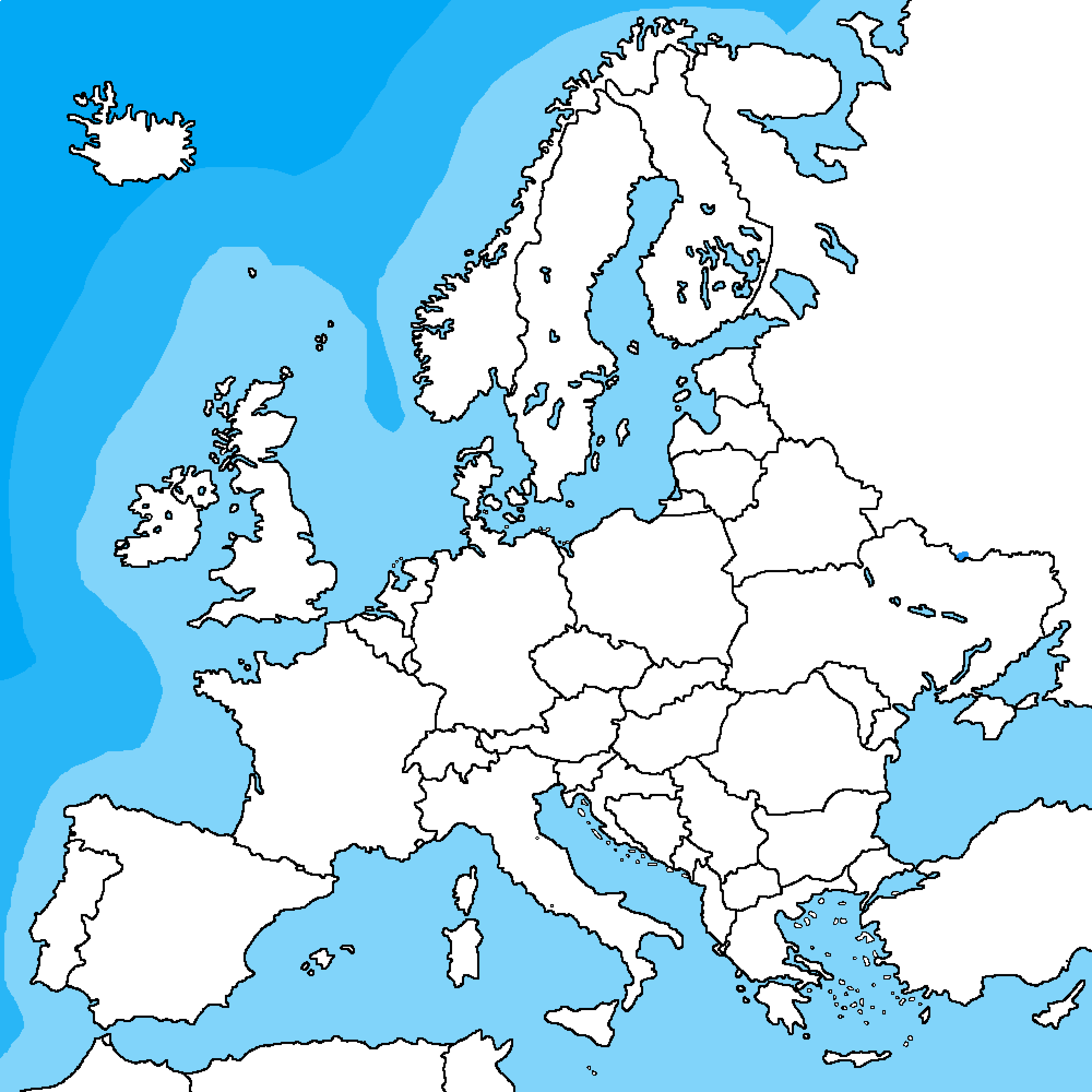 Pixilart - europe map by latvianmapper