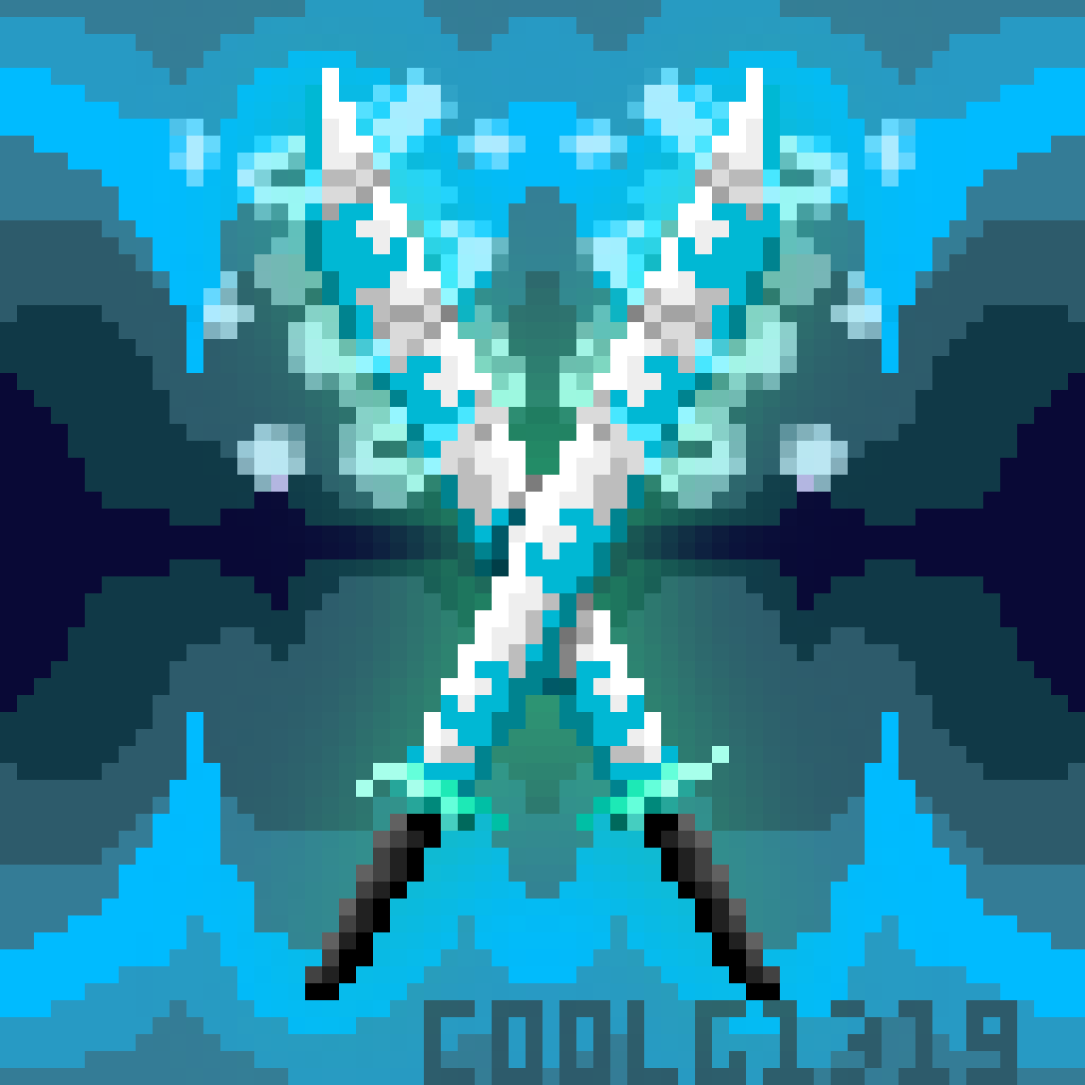 Pixilart - Swordtember Day 7 - Moon by CoolG1319