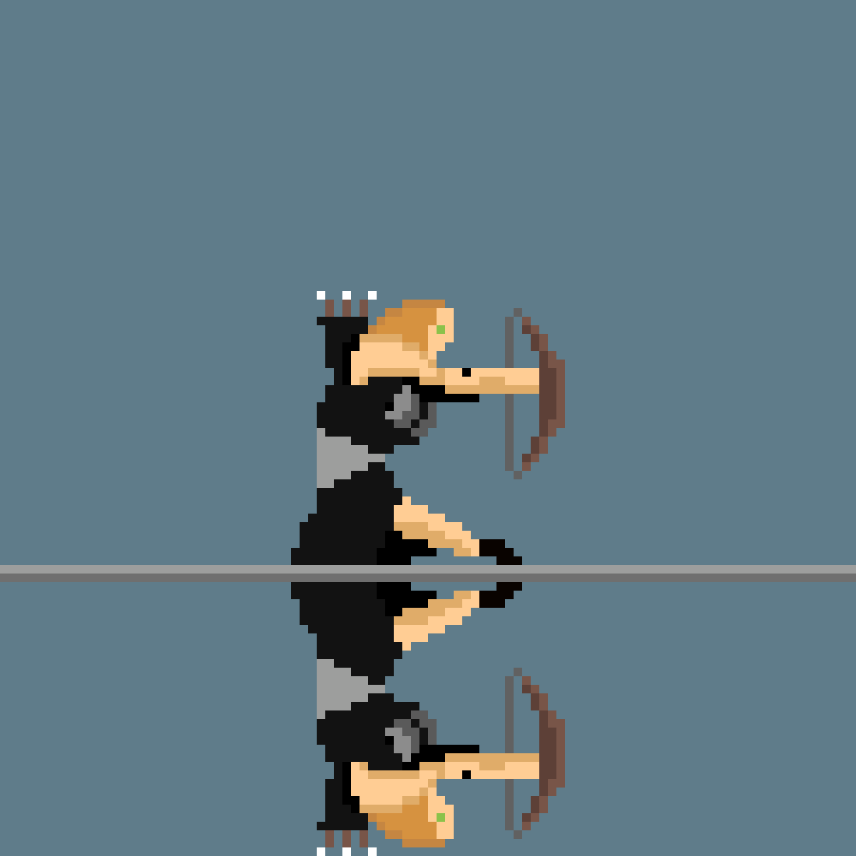 Pixilart - attack animation by Kingde24