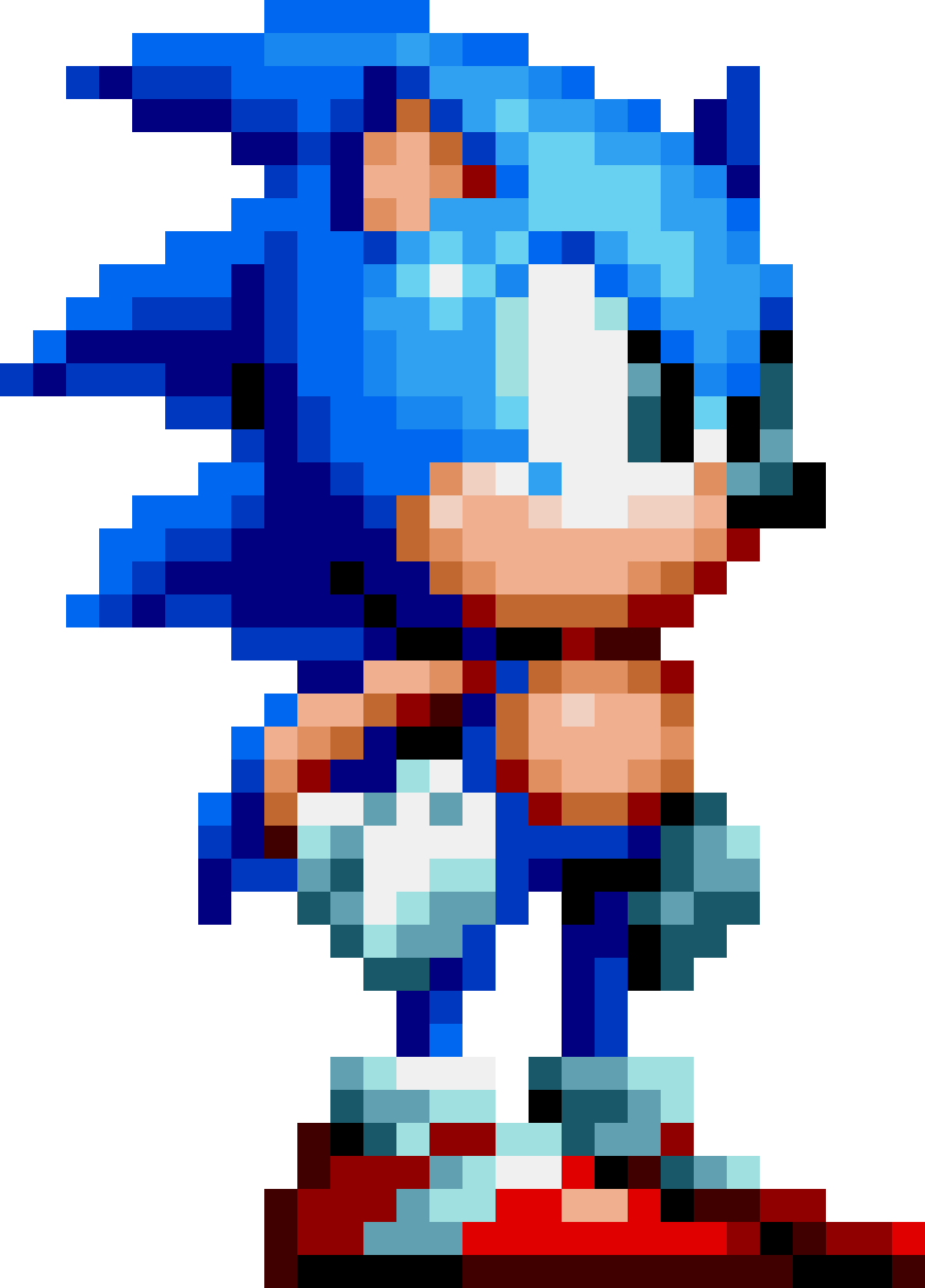 Pixilart - Sonic the Hedgehog - Sonic Mania Pixel Art Drawing by ...