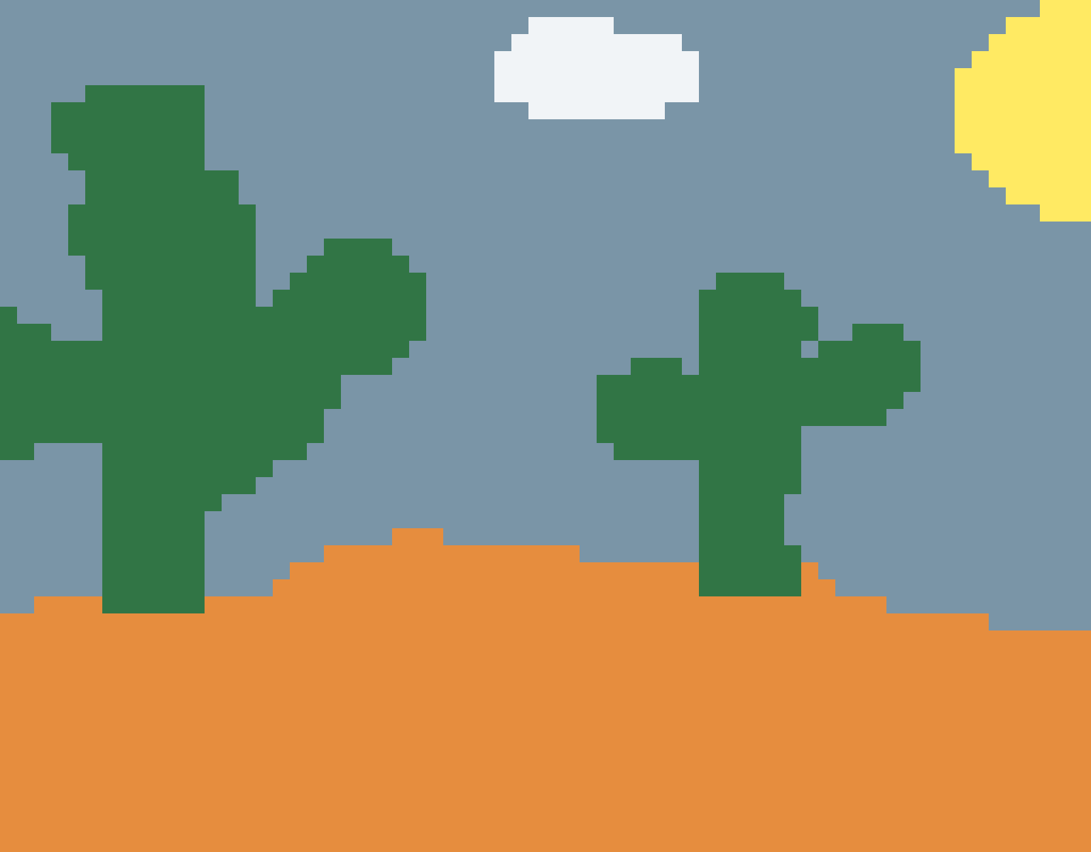Pixilart - Dancing Cacti by imapotato24