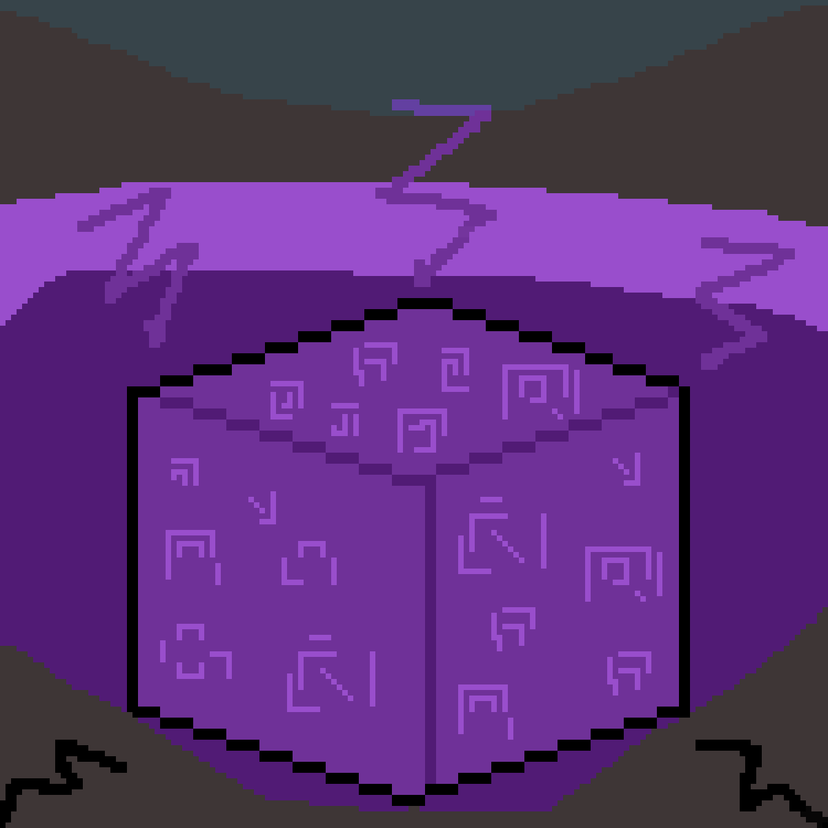 Pixilart - Kevin the cube by Iceninja1491