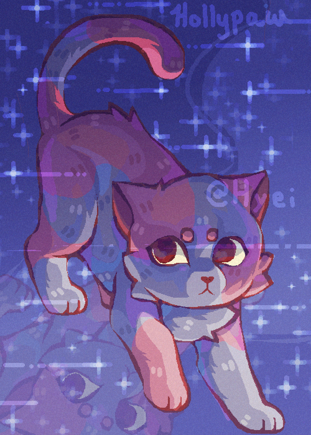 Pixilart - AT with Hollypaw by Hyei