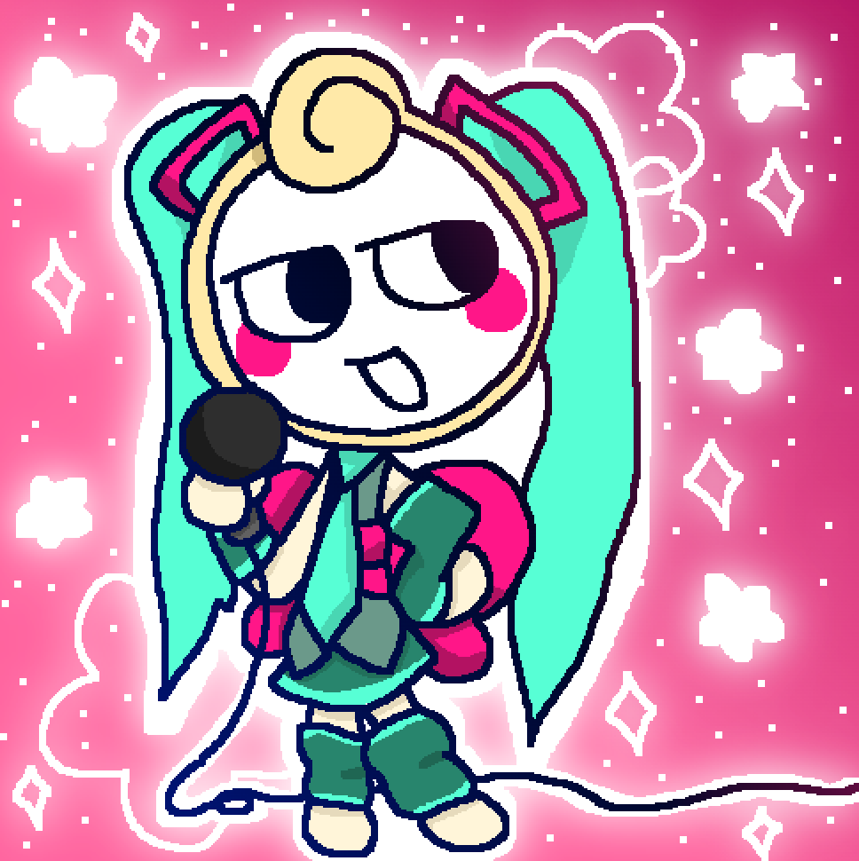 Pixilart - HATSUNE GLISTEN?! by TheOrdinaryOne