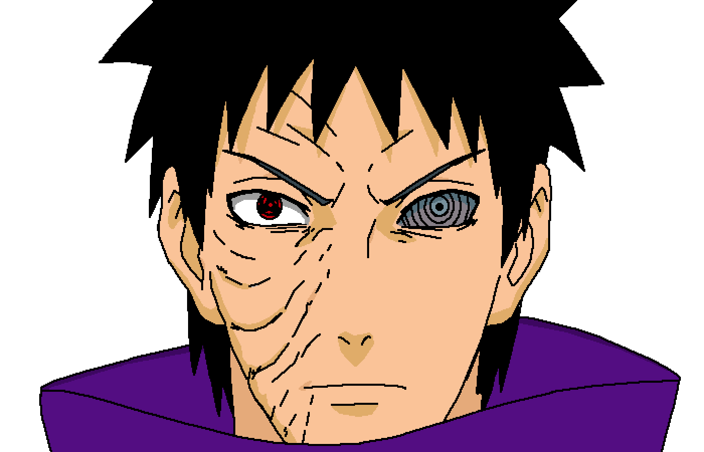 Pixilart - Obito Uchiha by Pattywack