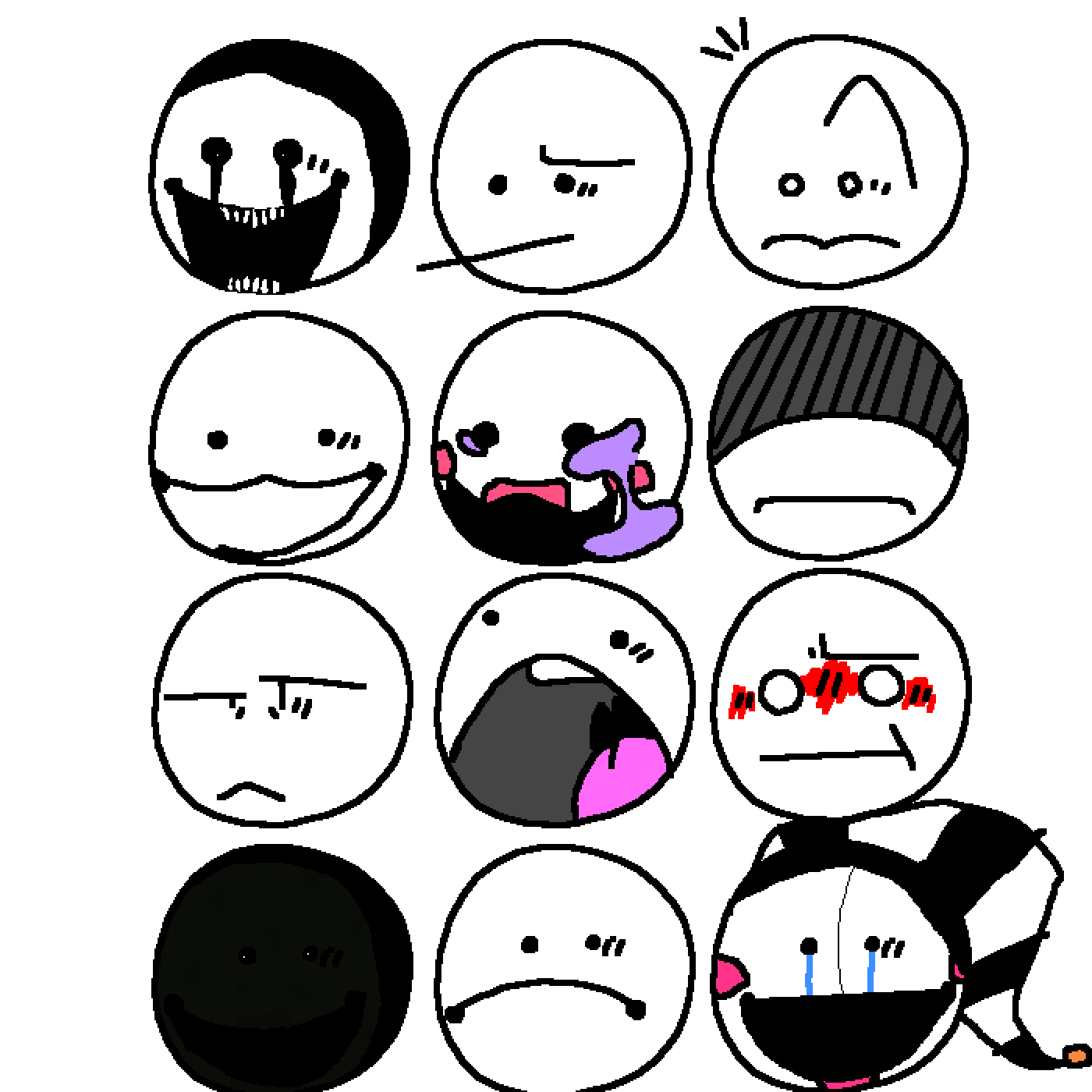 Pixilart - add a fnaf face!!!!!!!! by evilkaiden14