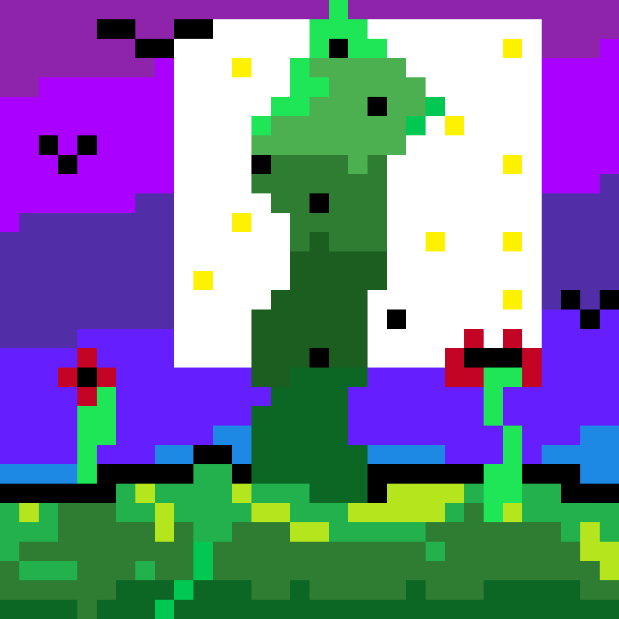 Pixilart - Night garden Mobile by Zhilin