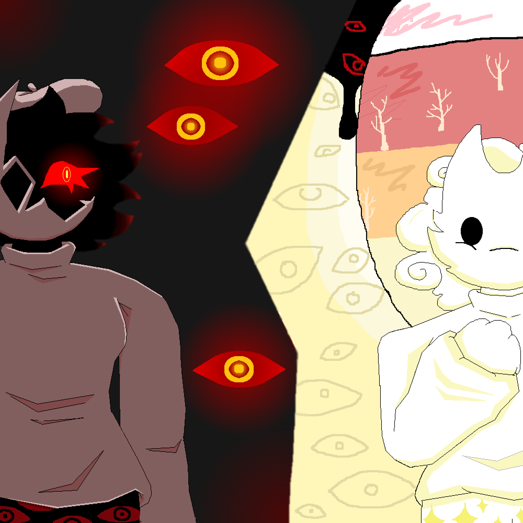 Pixilart - flashbacks by Glorp-Zorp