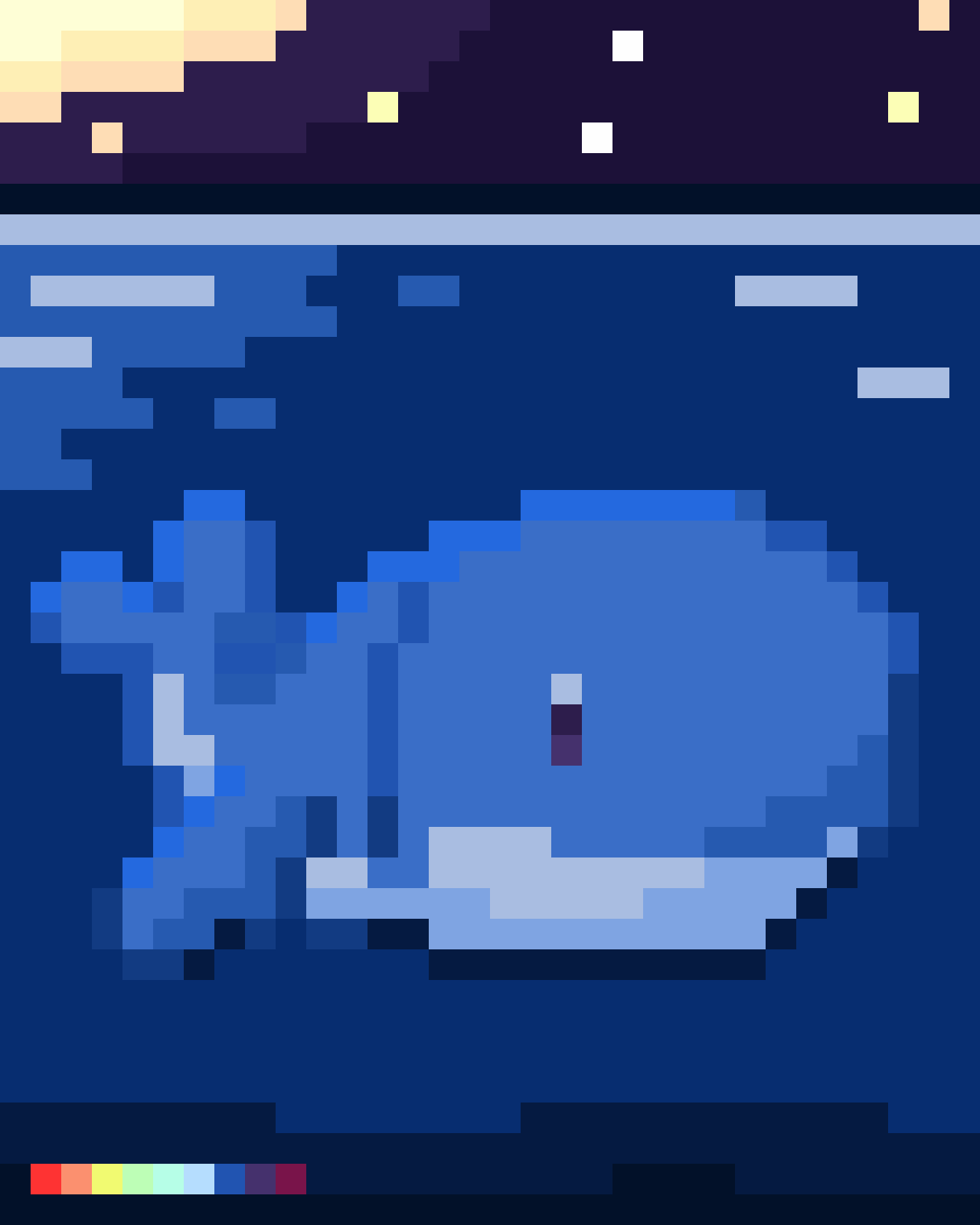 Pixilart - Signed Yours Truly, the Whale. by WebskyMinute