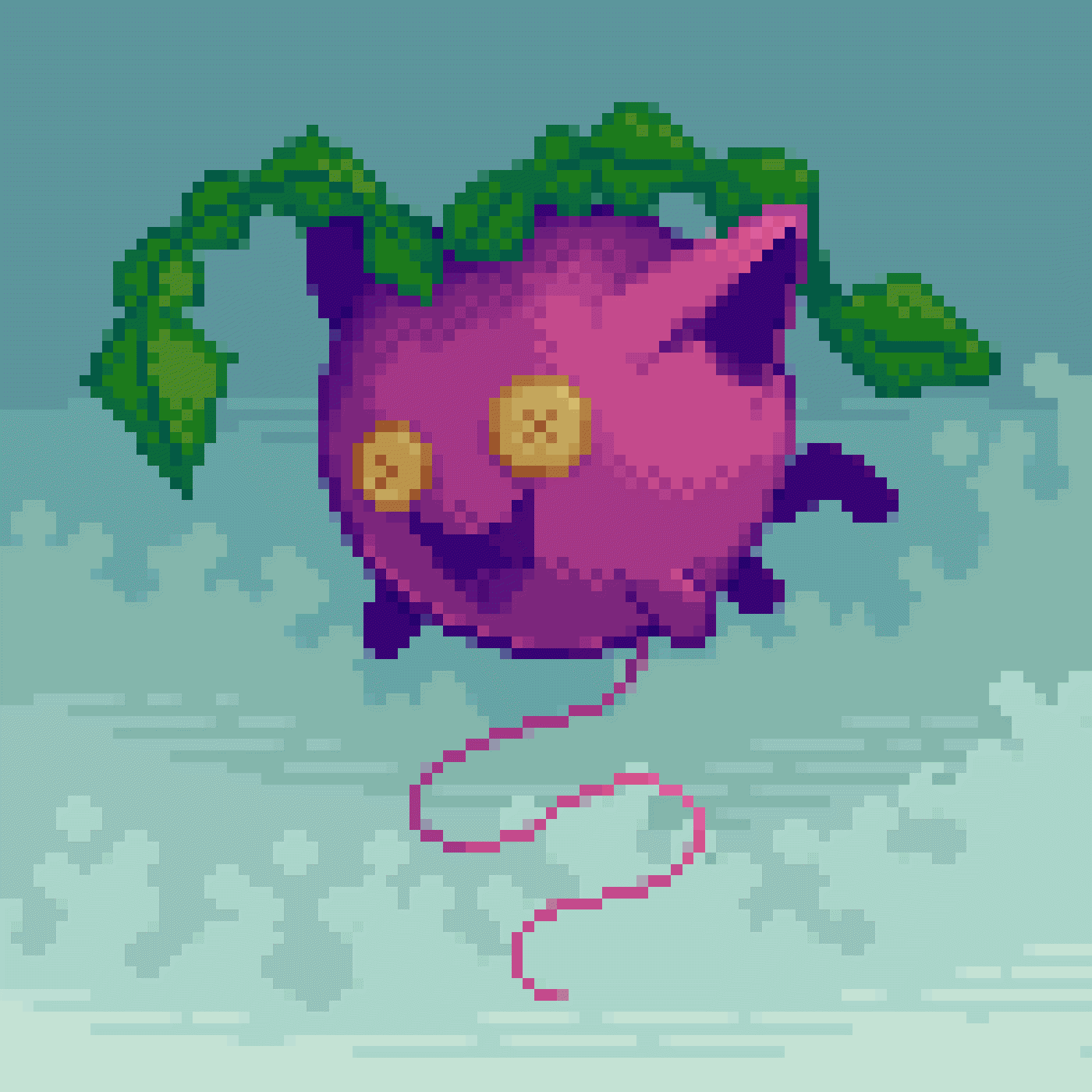 Pixilart - hoppip balloon by 006