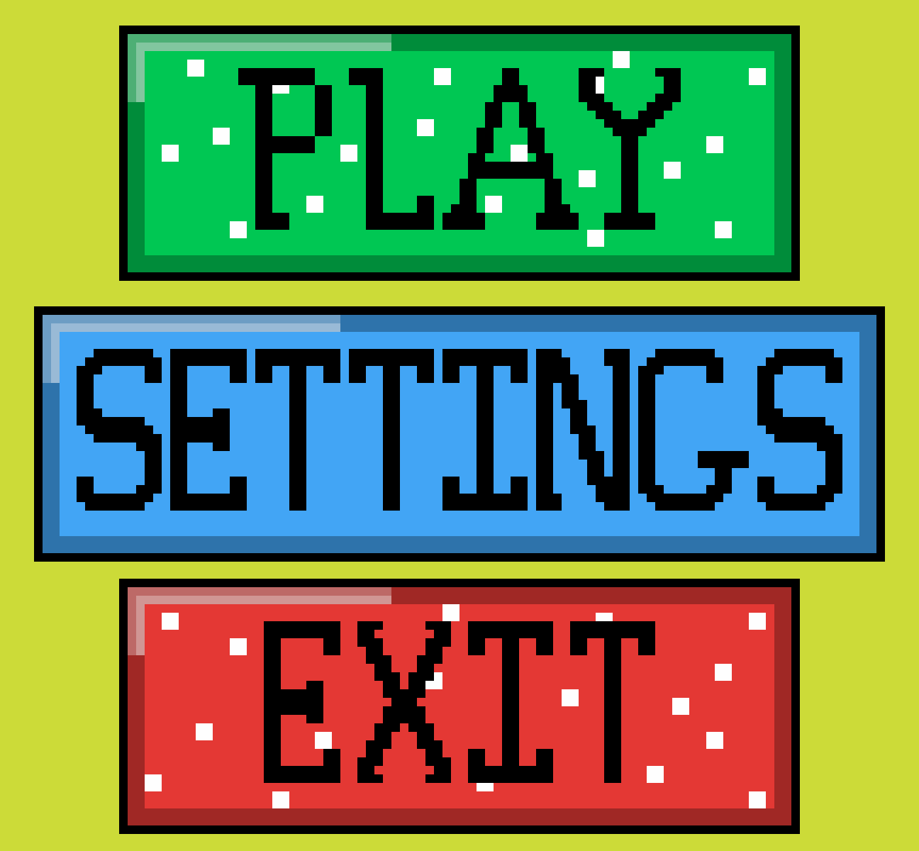 Pixilart - menu buttons by NaruChigo31