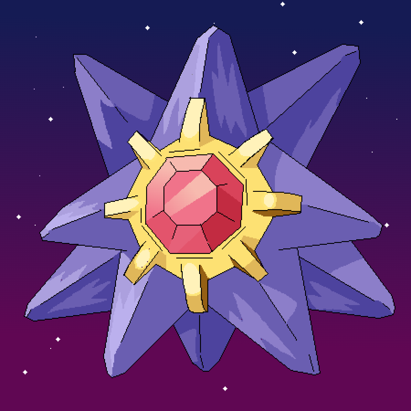 Pixilart - Starmie by GoblinNB