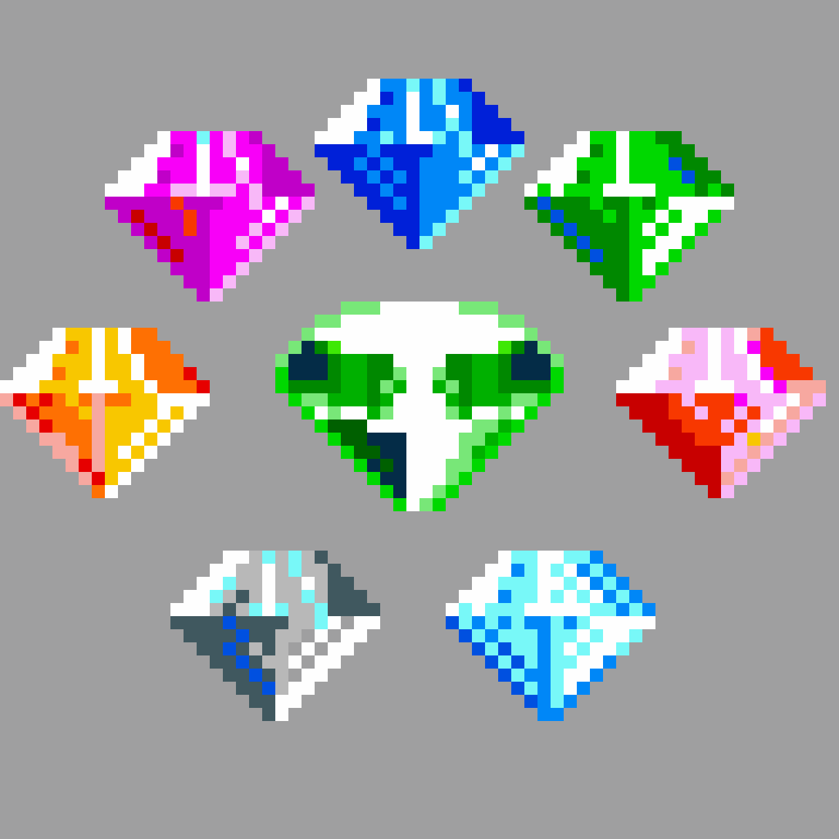 Pixilart Sonic Has Collected All Super Emeralds By Chris Oc