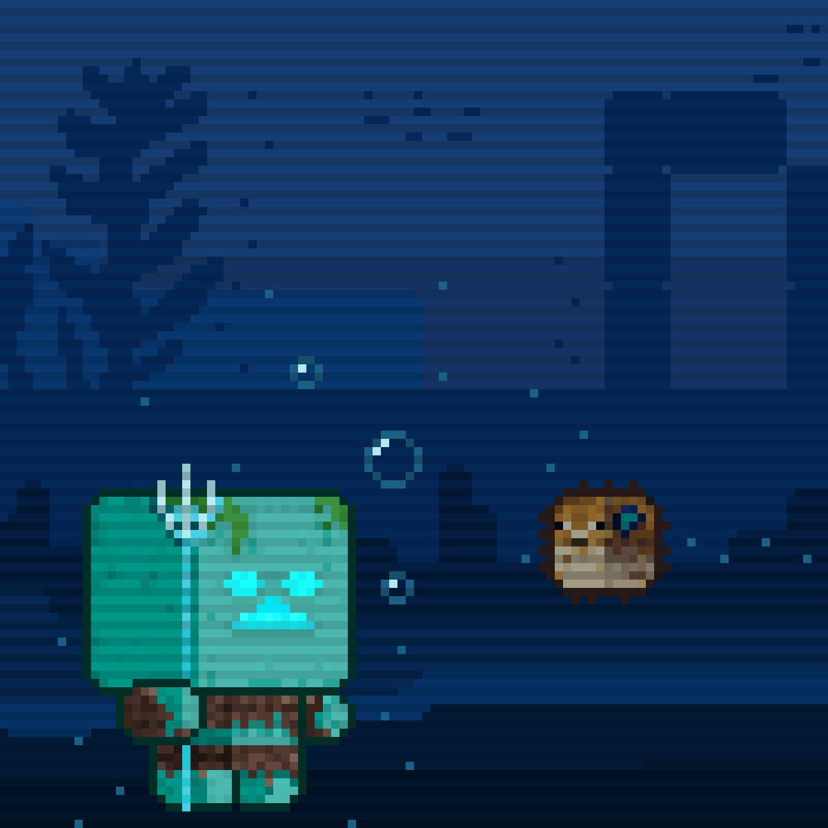 Pixilart - A deep conversation (Gif) by Thirty-Eight