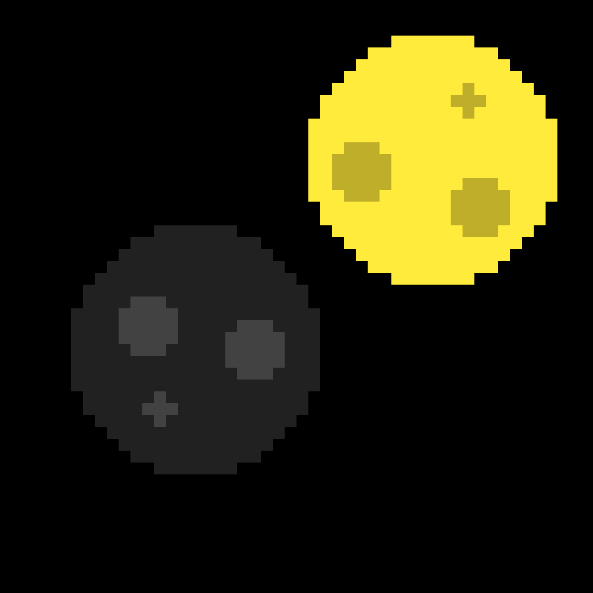 Pixilart - the moon eclipse by L3nnon27
