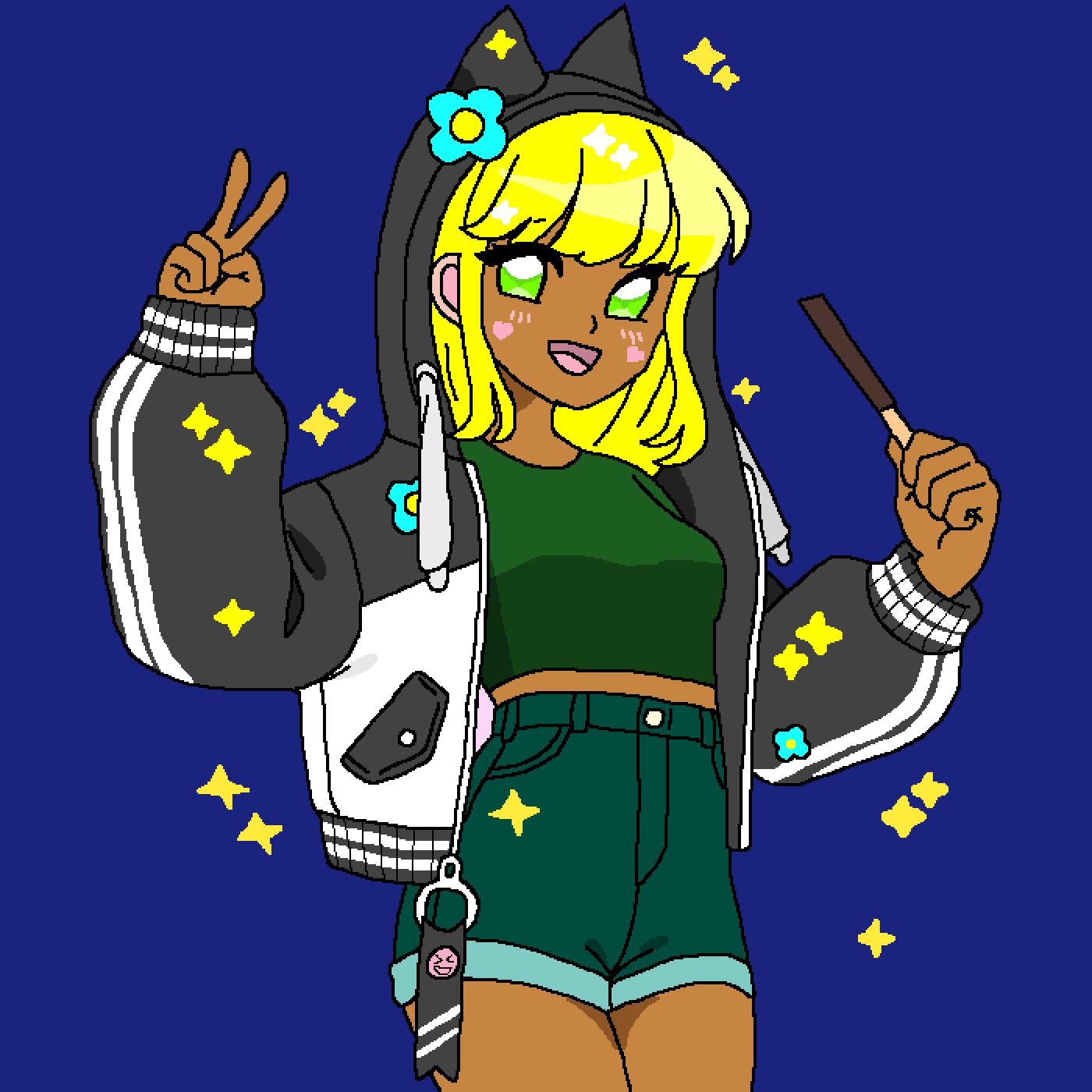 Pixilart - Human Dot by FinnTheFox