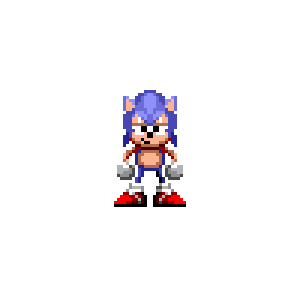 Pixilart - Sonic dancing Sprite wip part 2 by Jmear-Collins96