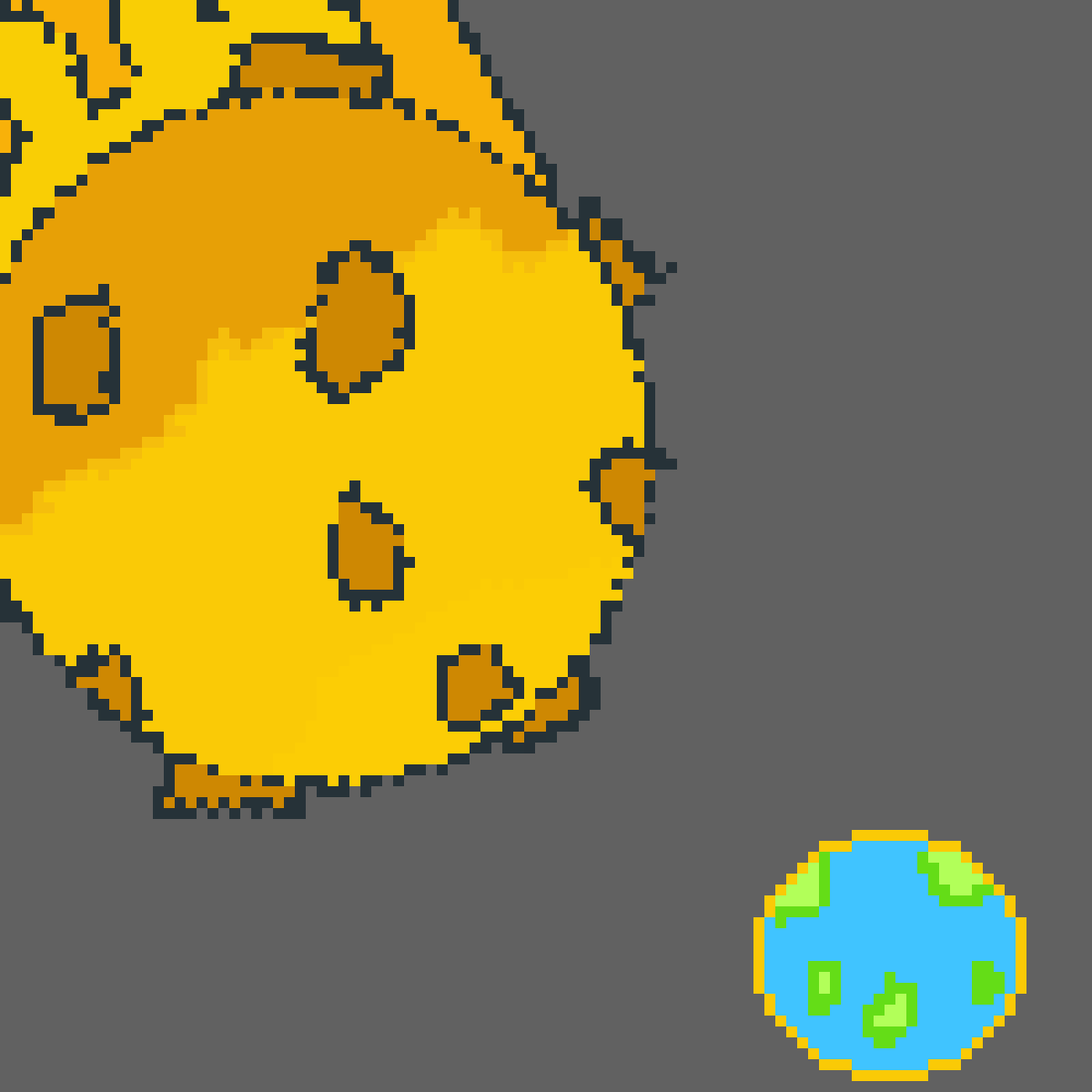 Pixilart - Cheese meteor by ChipChamp48