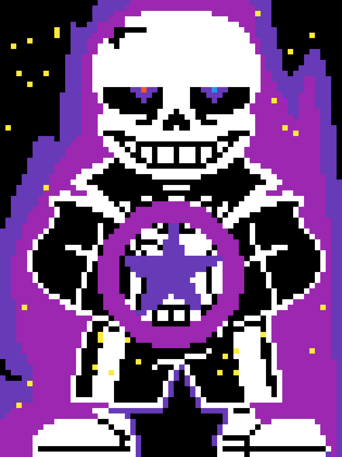 Pixilart - Phantom sans by Isaac-theartist