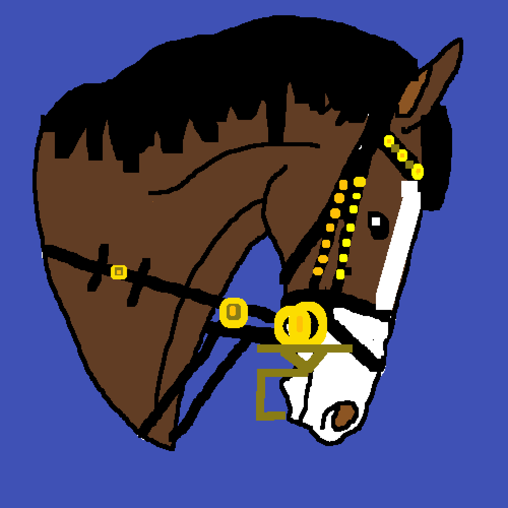 Pixilart - Horse head base! by IGOTMYPEACHES